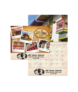 LET'S TRAVEL Wall Calendars